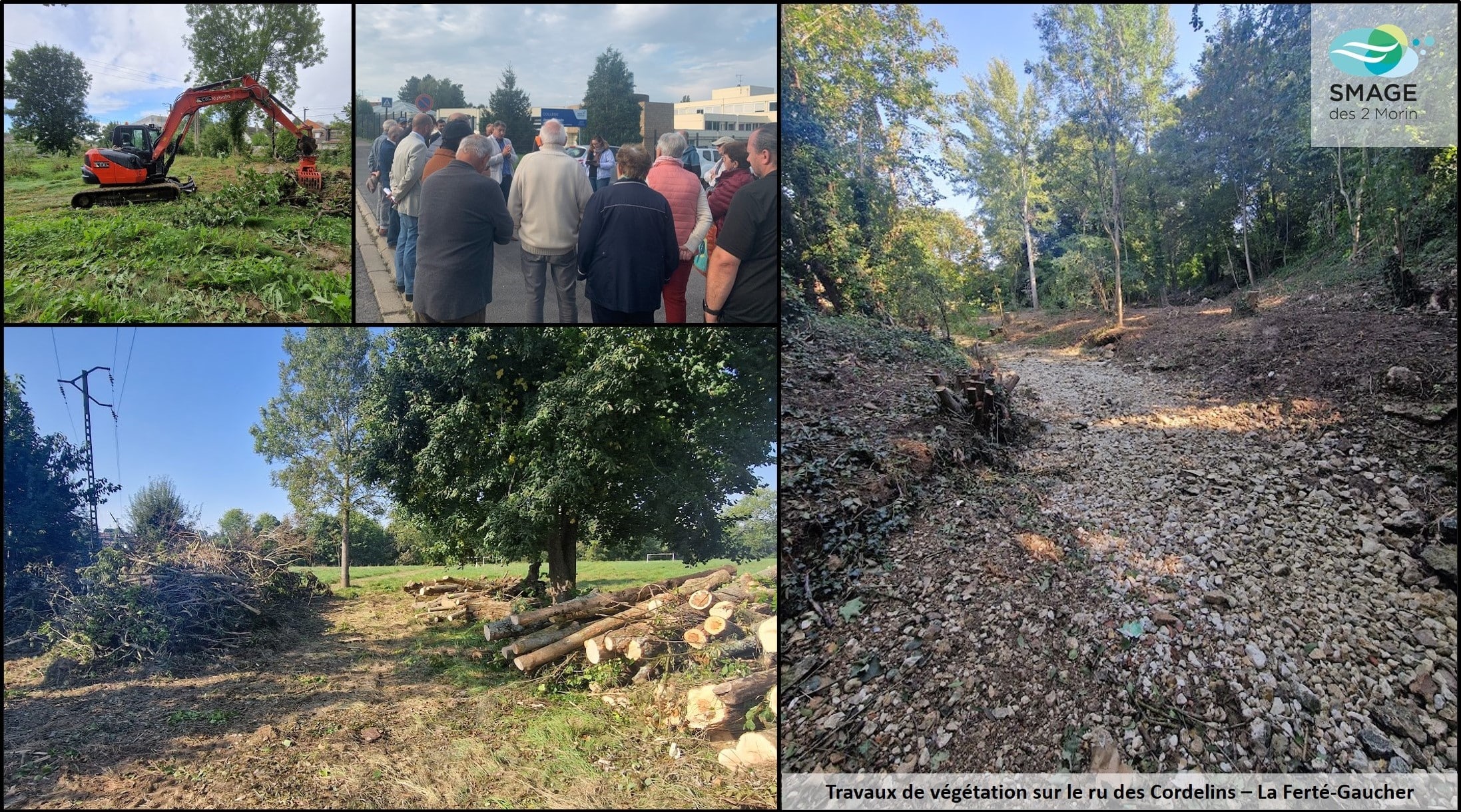FIN DES TRAVAUX D’ENTRETIEN DE VÉGÉTATION ET DE DESEMBACLEMENT SUR LE ...